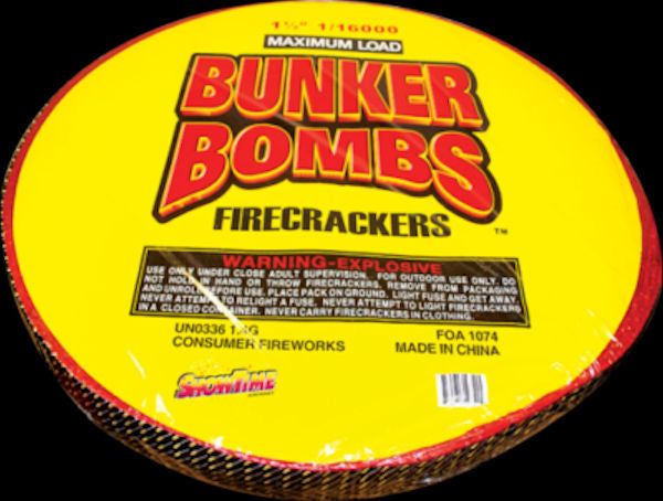 Bunker Bombs Firecrackers 16000 Roll – SAVE-U-MORE FIREWORKS
